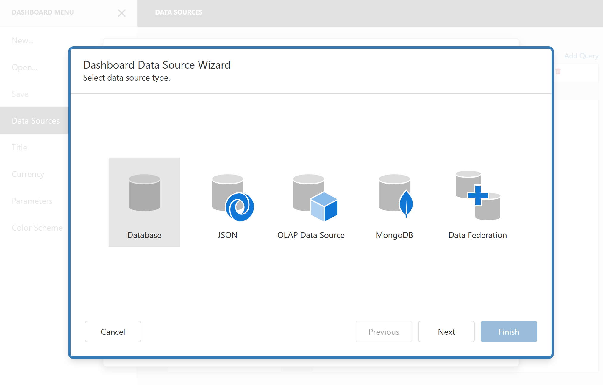 Create a Data Source | Business Intelligence Dashboard | DevExpress ...