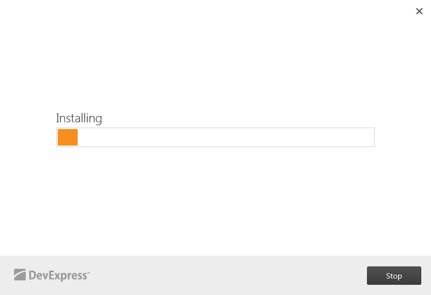 GUI Install Mode | General Information | DevExpress Documentation