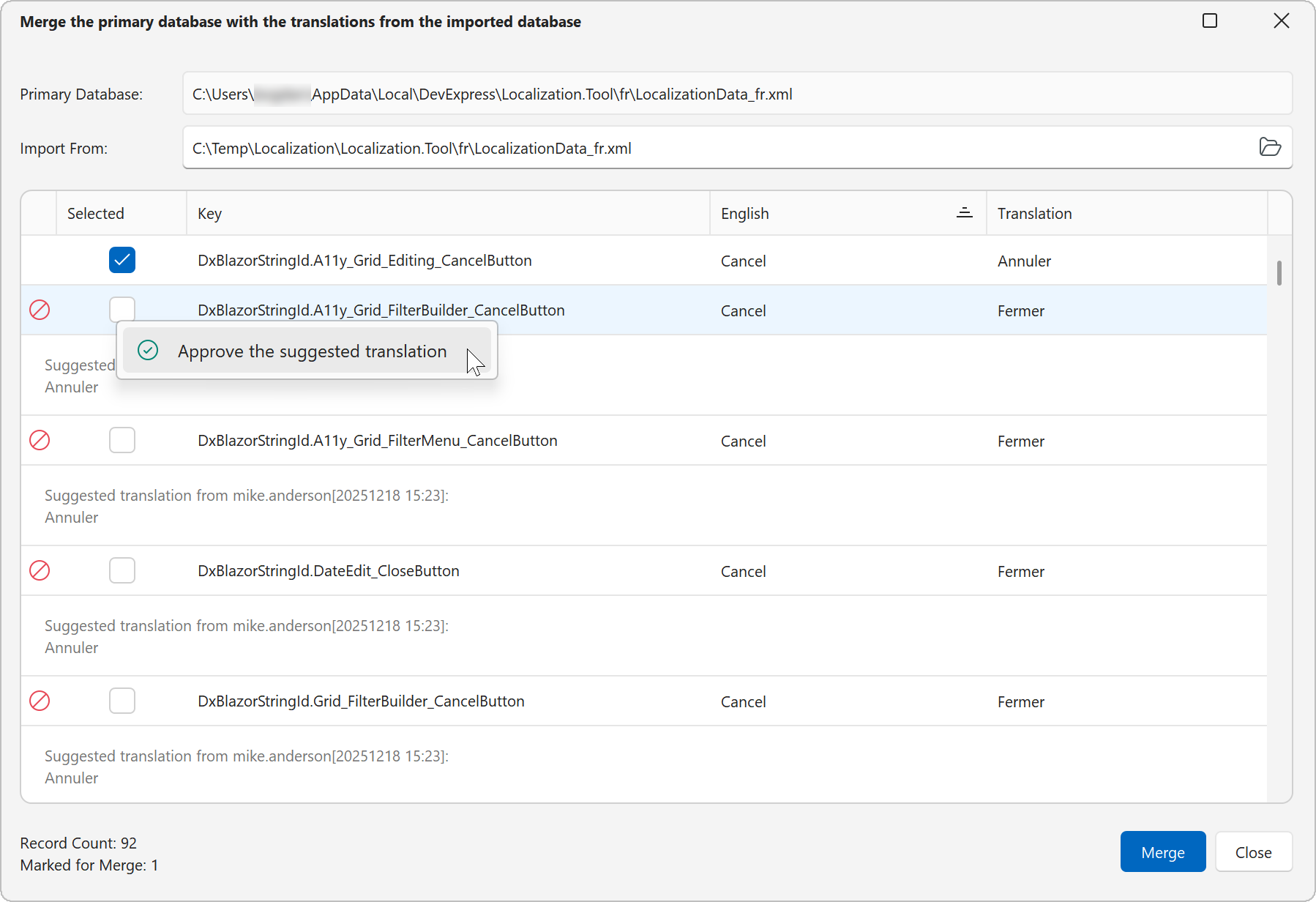 Localization Tool | General Information | DevExpress Documentation