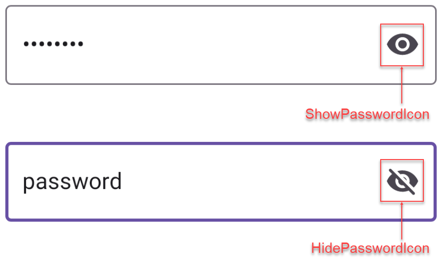 Icons in DevExpress Data Editors for .NET MAUI | .NET Multi-platform App UI | DevExpress ...