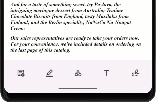 Select and Highlight Content in DevExpress PDF Viewer for .NET MAUI | .NET Multi-platform App UI ...