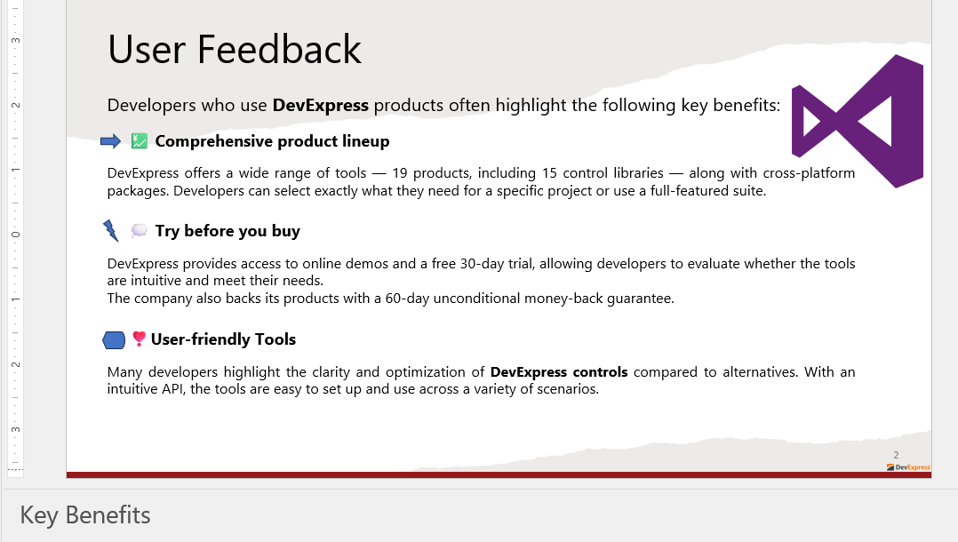 Extract Presentation Content | Office File API | DevExpress Documentation