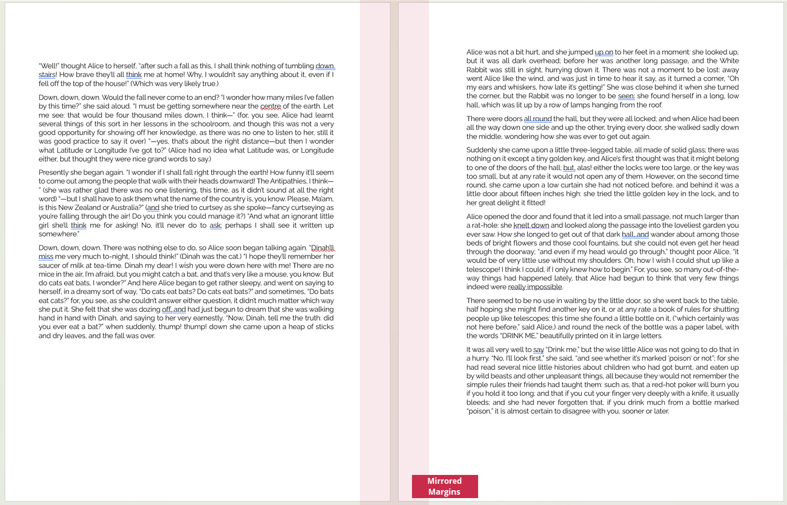 Sections And Page Layout In Word Documents Office File Api Devexpress Documentation