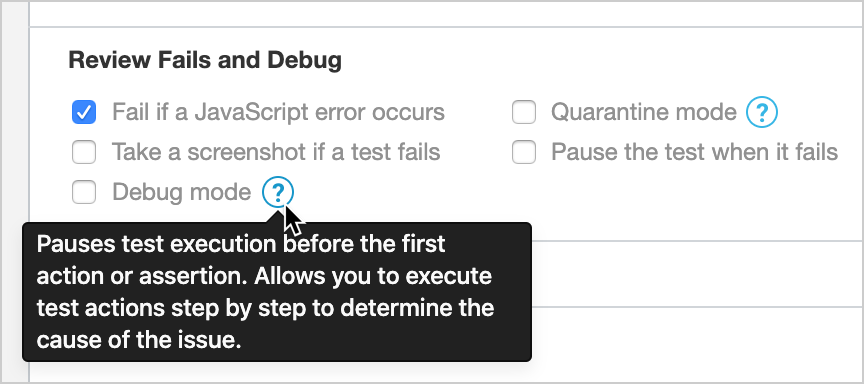 Version History | TestCafe Studio | DevExpress Documentation