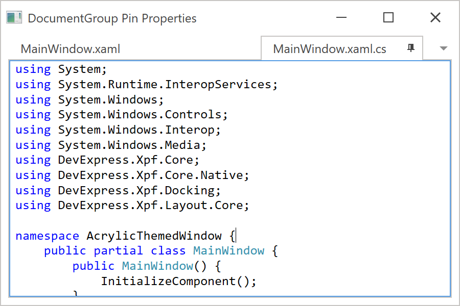 DocumentGroup.ClosePageButtonShowMode Property | WPF Controls ...