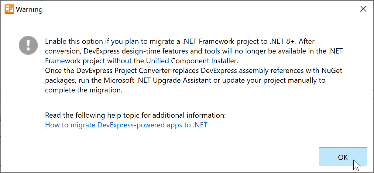 Migrate Wpf Applications To Net Wpf Controls Devexpress Documentation