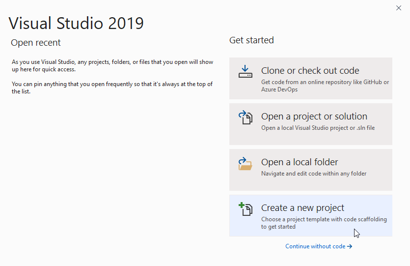 Create A New Net Core Wpf Application Wpf Controls Devexpress