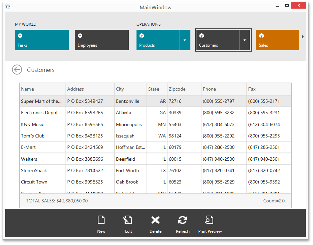 Lesson 4 Show Sparkline Charts In Grid Cells Wpf Controls
