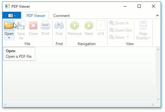 Lesson 2 Loading A Document Wpf Controls Devexpress Documentation