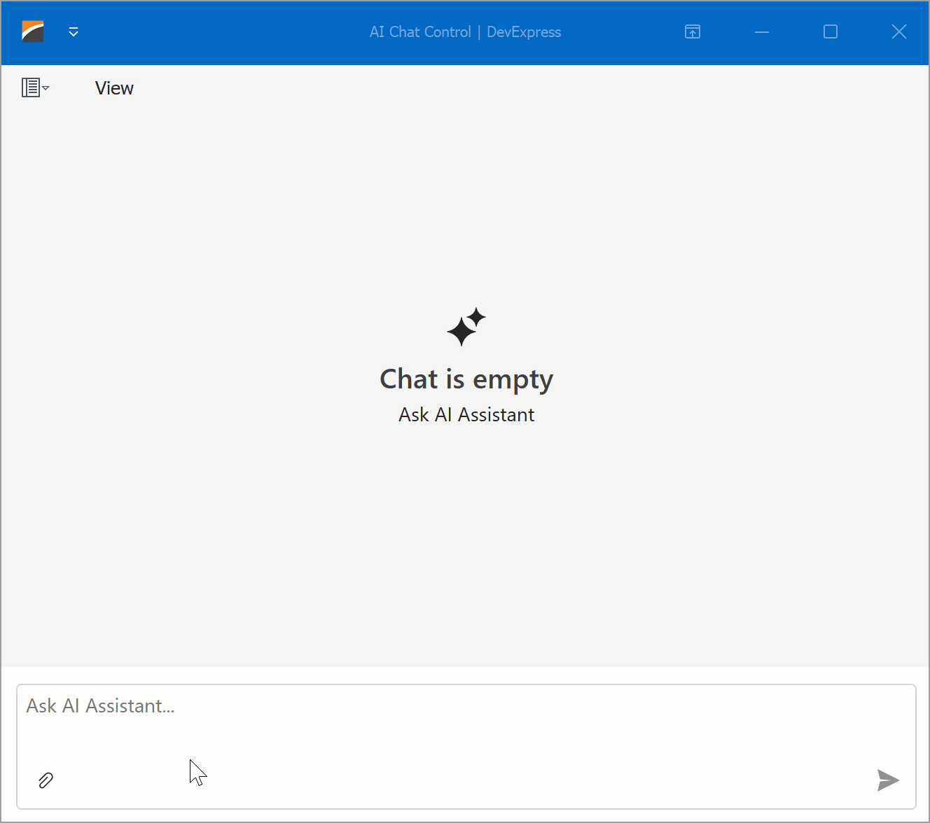 AI Chat Control | WinForms Controls | DevExpress Documentation