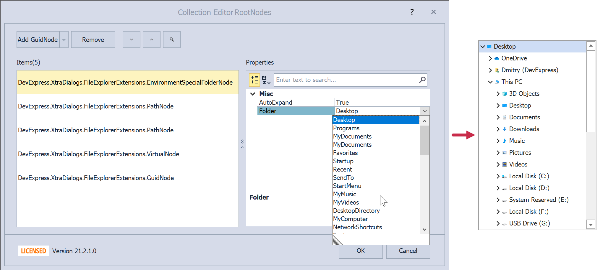 Custom Browsers (FileExplorerAssistant Component) | WinForms Controls ...