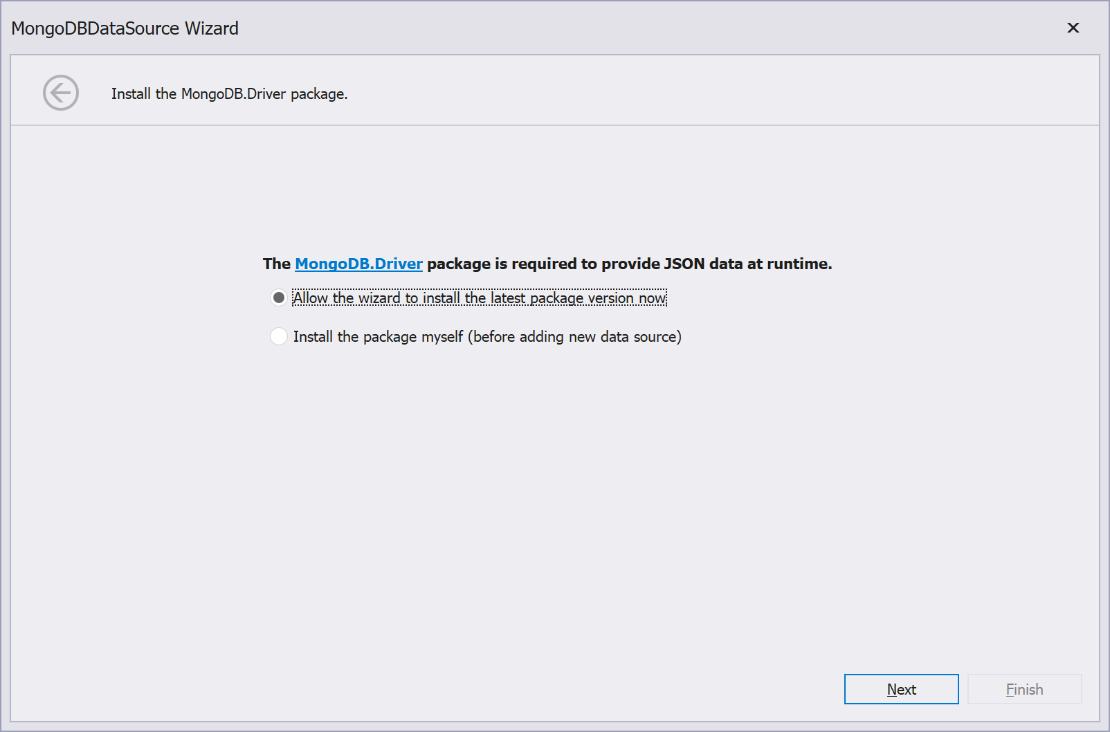 Bind To Mongodb Data Winforms Controls Devexpress Documentation
