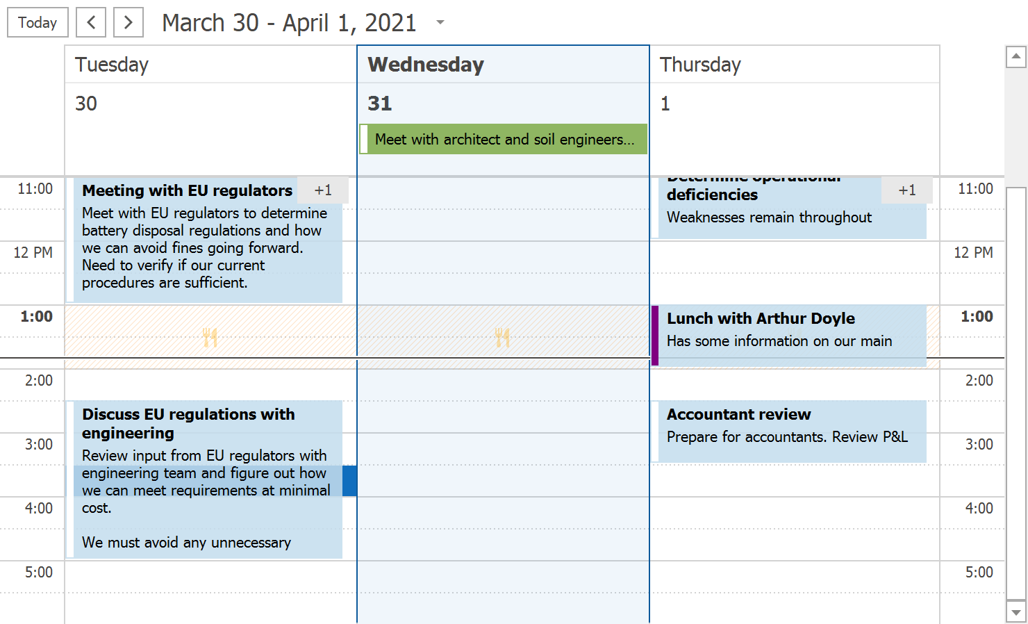 SchedulerOptionsView.HighlightTodayDate Property | WinForms Controls ...