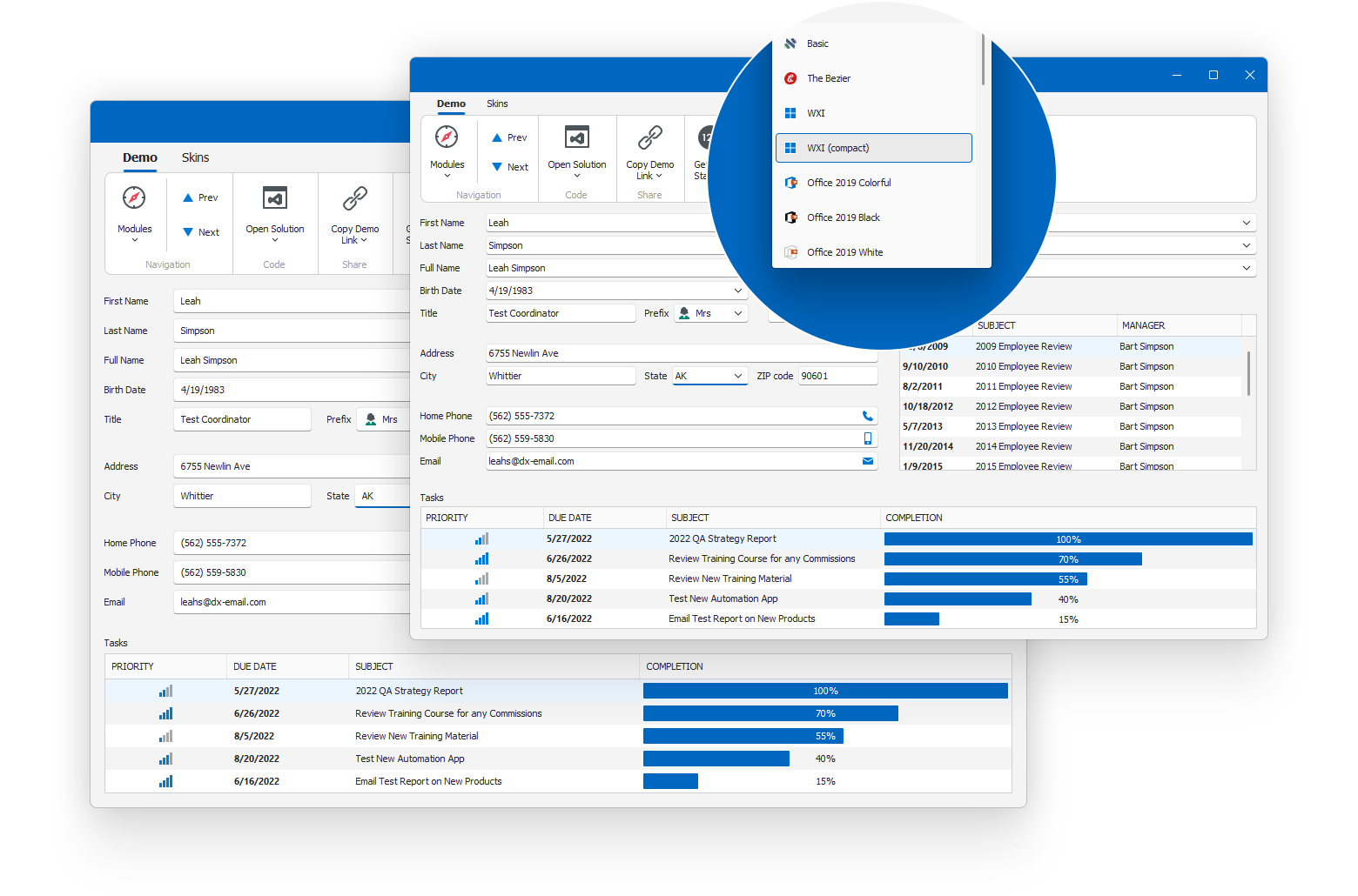 Windows 11 Ui Winforms Controls Devexpress Documentation Theme Loader