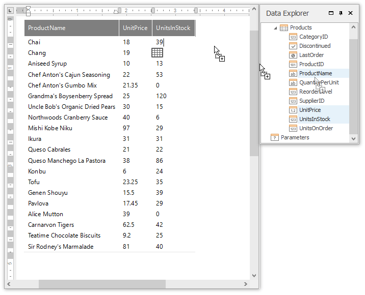 How To Bind A Report To An Ms Sql Server Database Winforms Controls 2551