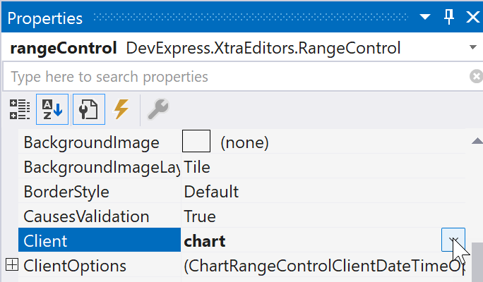Integrate the WinForms Chart with the Range Control | WinForms Controls ...