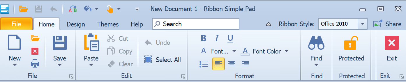 Ribbon Control | WinForms Controls | DevExpress Documentation