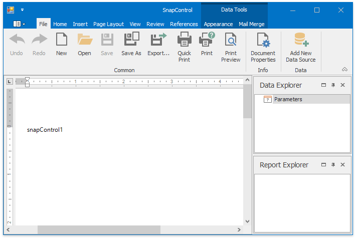 Lesson 1 Create A Snap Application Winforms Controls Devexpress