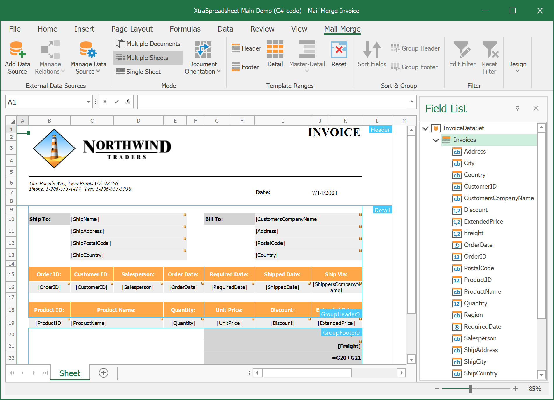 WinForms Spreadsheet WinForms Controls DevExpress Documentation