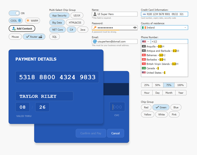 Winforms Gui Design Samples