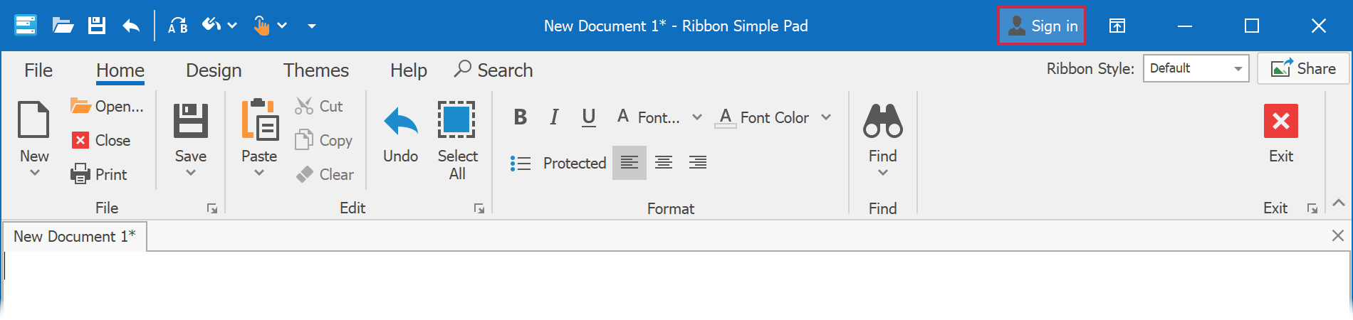 Caption Bar Items Winforms Controls Devexpress Documentation