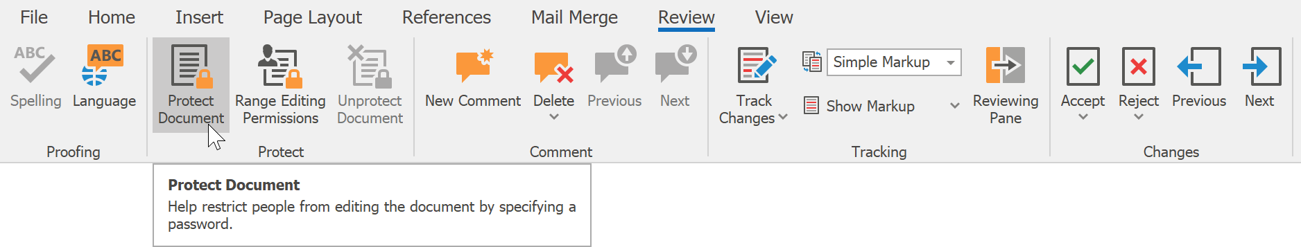 Document Protection Dialogs | WinForms Controls | DevExpress Documentation