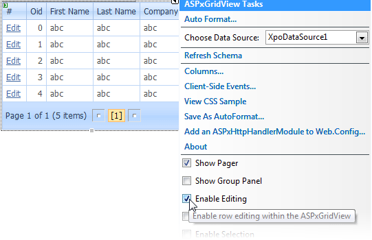 Tutorial 5 An Asp Net Application For Data Editing Xpo Net Orm Library Devexpress