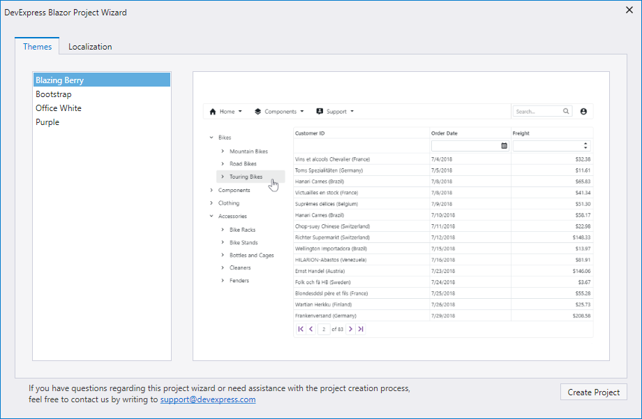 Create A Blazor Reporting Javascript Based Application Net