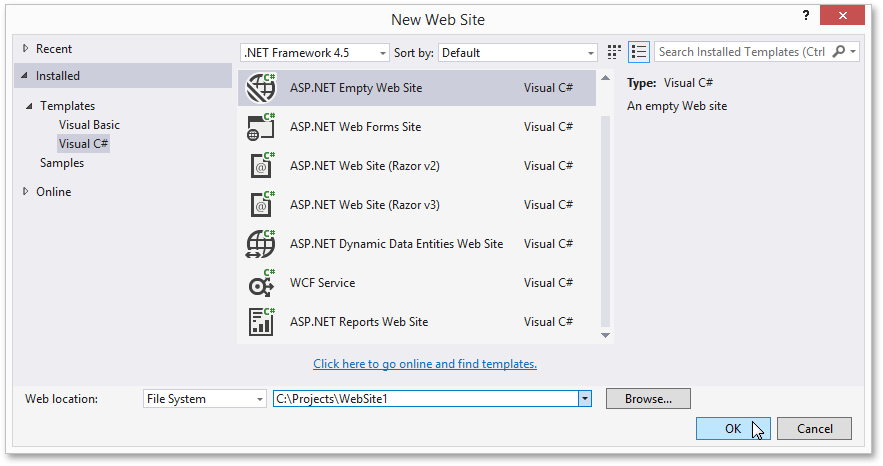 Add A New Report To An Aspnet Webforms Application Net Reporting Tools Devexpress