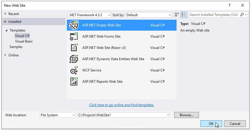 Add A New Report To An Aspnet Webforms Application Net Reporting Tools Devexpress
