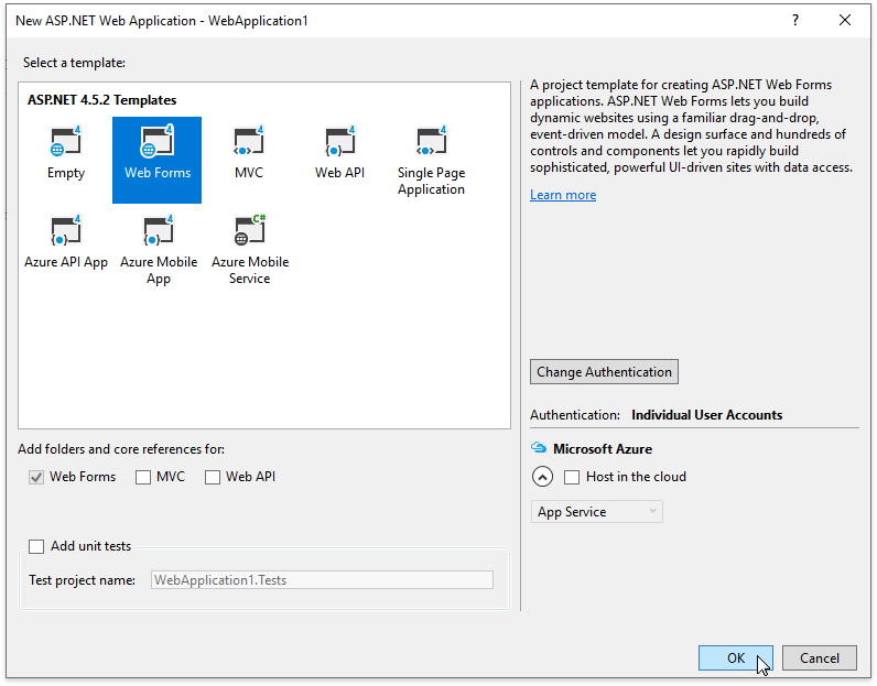 Add A New Report To An Aspnet Webforms Application Net Reporting