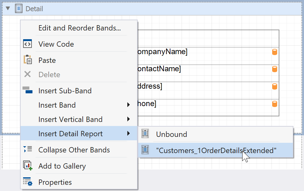 Create an Invoice in the Visual Studio Report Designer | .NET Reporting ...