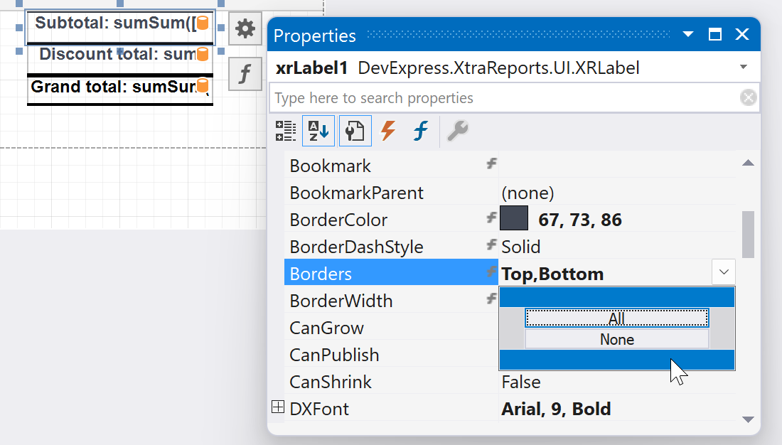 Create an Invoice in the Visual Studio Report Designer | .NET Reporting ...