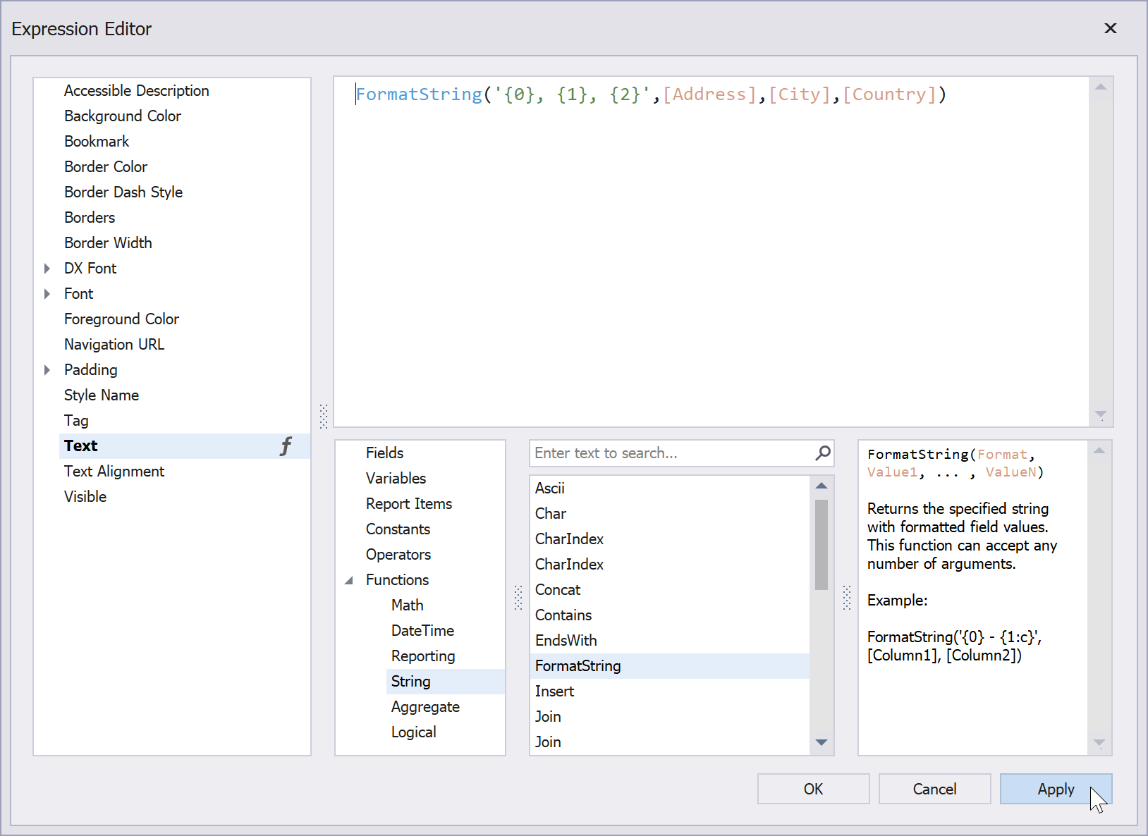 Create an Invoice in the Visual Studio Report Designer | .NET Reporting ...