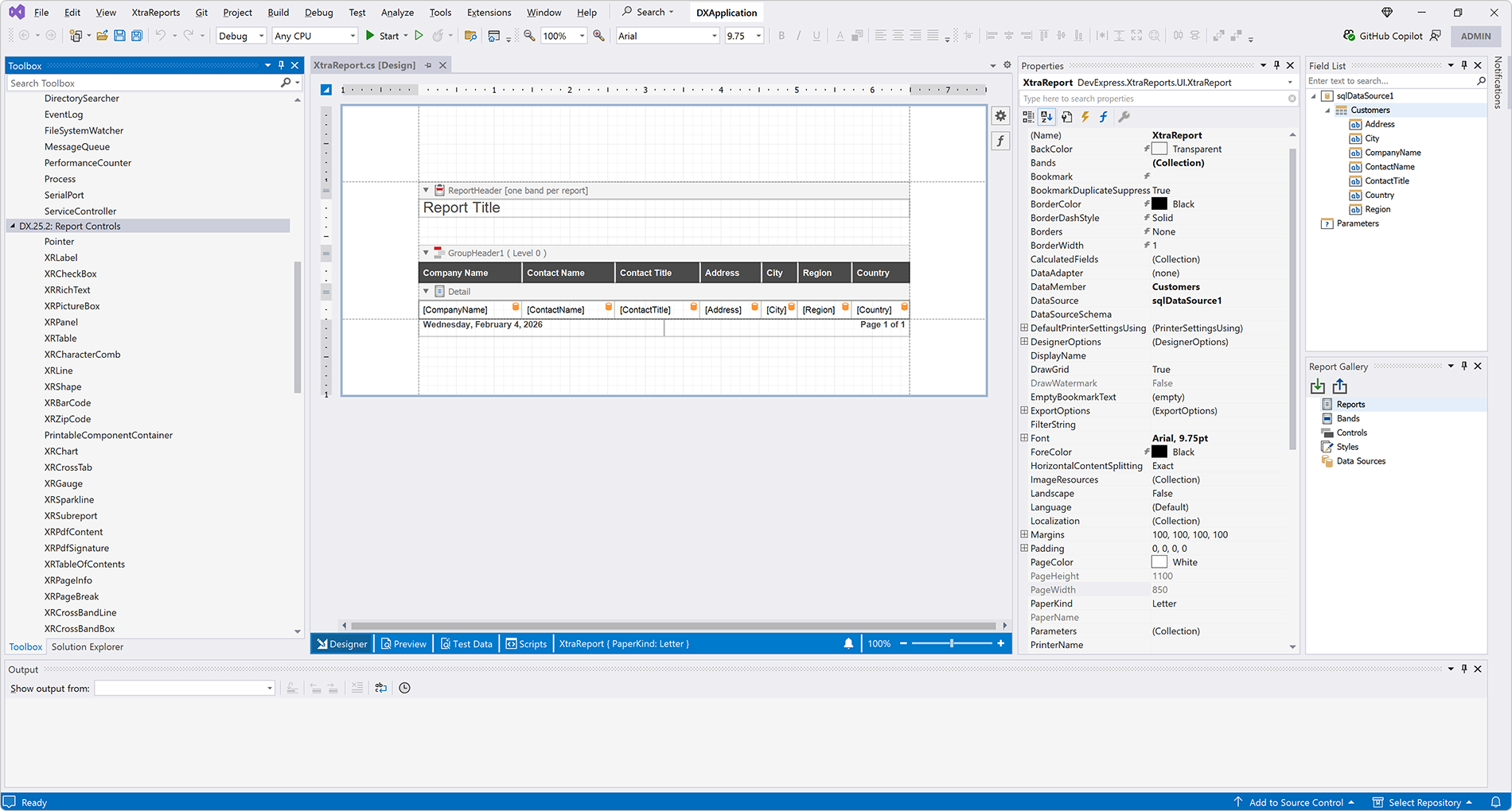 DevExpress .NET Reports for Web and Desktop | .NET Reporting Tools ...