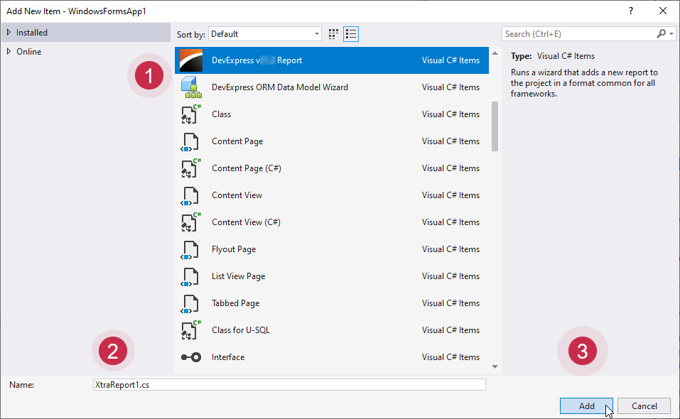Visual Studio Report Designer Reporting 2023 