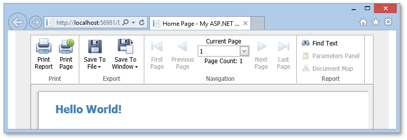 Add A Document Viewer To An Aspnet Webforms Application Net