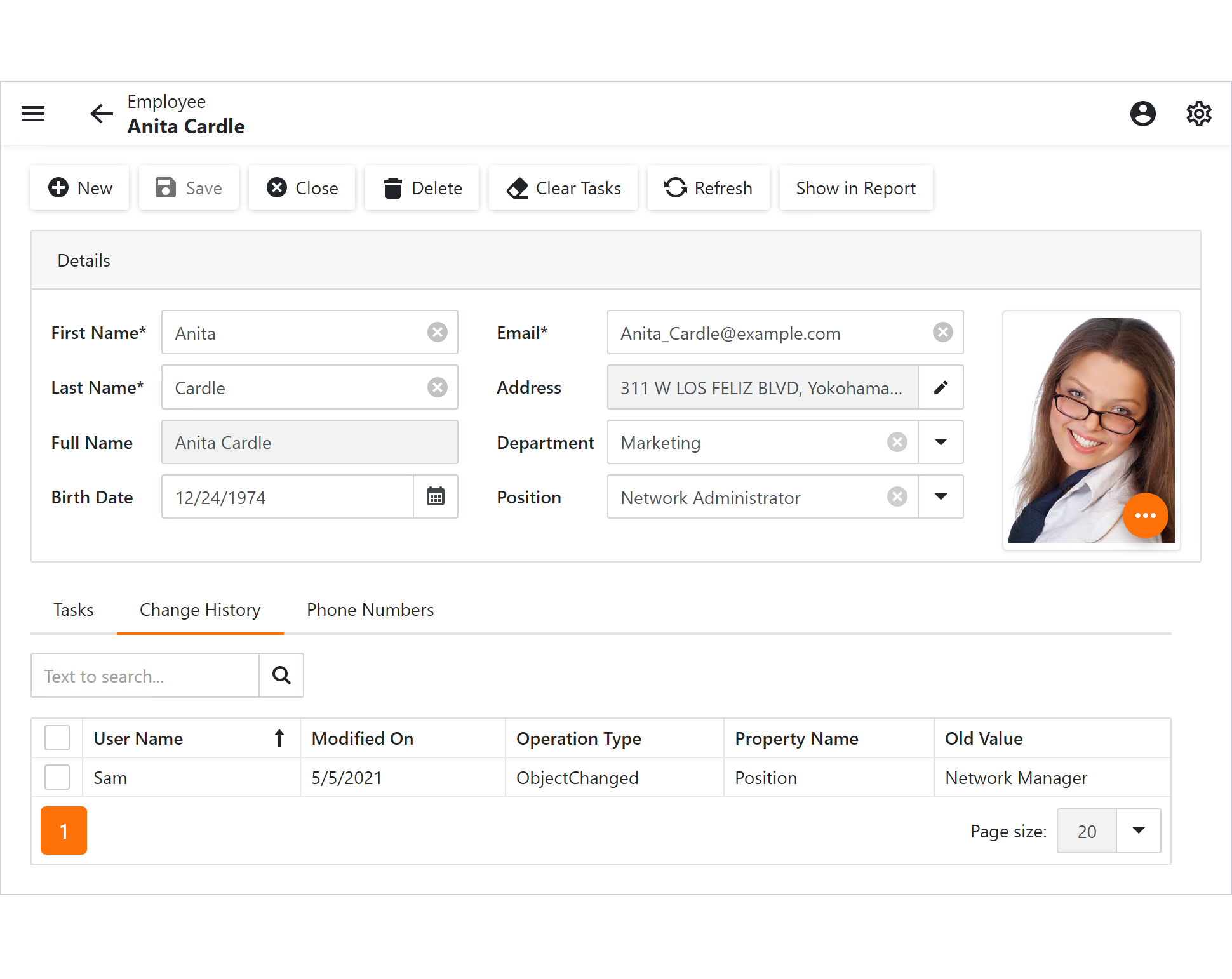Audit Trail (History of Data Changes) | XAF: Cross-Platform .NET App UI ...