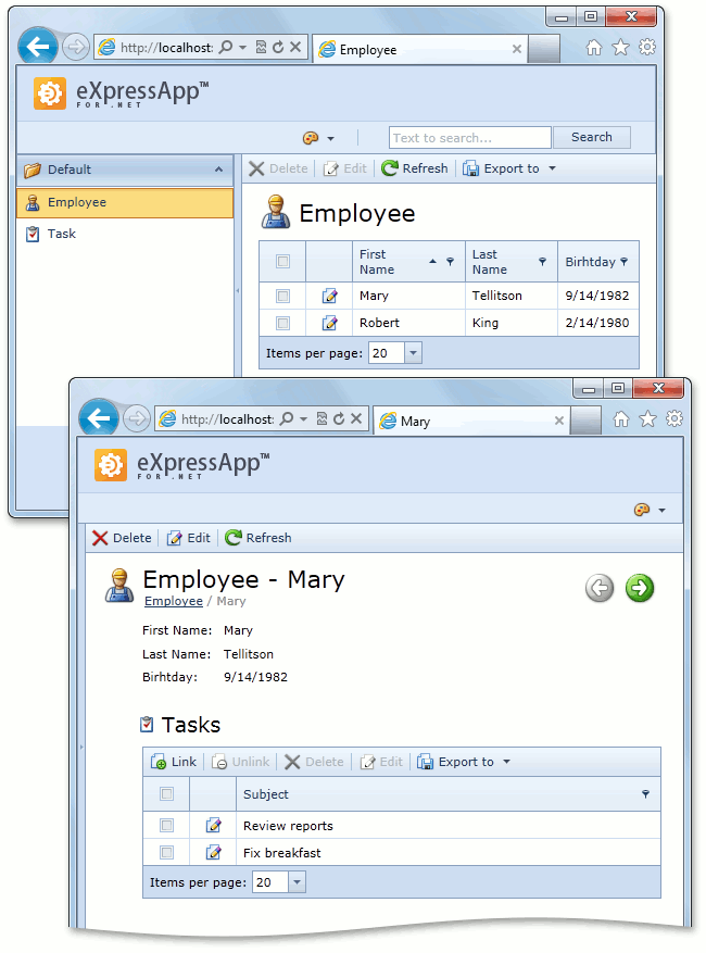 How To Use The Entity Framework Model First In Xaf Expressapp