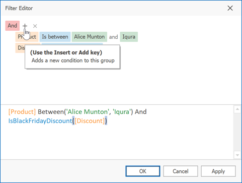 Filter Data via the Filter Editor | End-user Documentation | DevExpress ...
